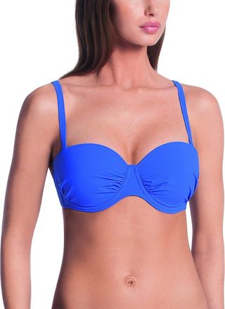 Rosa Faia Damen Bügel Bikinioberteil Bikini - Oberteil Cosima L7 8745 - 1, Gr. 38 (Herstellergröße:38 D), Blau (french Blue 354)