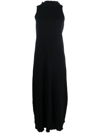 Maison Margiela robe asymétrique drapée - Bleu