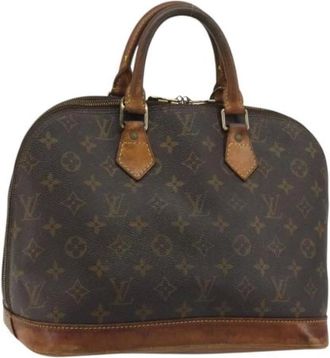 Louis Vuitton Sac &agrave; main en toile Monogram Pre-owned - Femme - Pre-owned - Brun - Taille: ONE Size