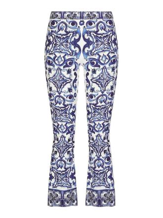 Dolce & Gabbana Pantalons D&eacute;contract&eacute;s - Bleu
