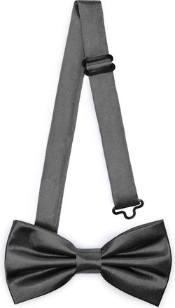 Ladeheid Elegante Herren Fliege - Hochwertig, Gl&auml;nzend, Verstellbar, Perfekt f&uuml;r Hochzeit, Party, B&uuml;ro. Ideal f&uuml;r M&auml;nner, Frauen, Teenager BMS (12cm x 6cm, Sch