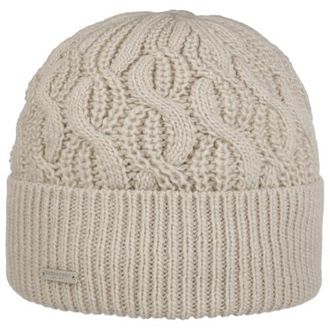 Seeberger Landesta Bonnet enveloppant Femme, Beige clair, taille unique