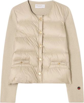 Busnel Iva Daunenjacke - - Jackets - Damen - Beige - L