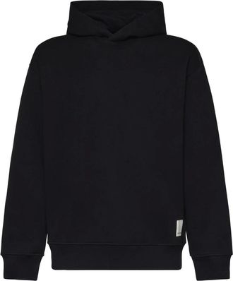 Emporio Armani Homme, Sweatshirts et sweats &agrave; capuche, Noir, Taille: XL Cotton Sweat &agrave; capuche