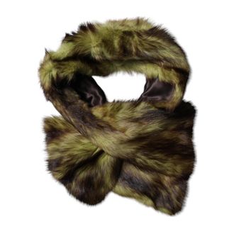 Dolce & Gabbana Luxuri&ouml;ser Pelzschal Nackenw&auml;rmer - - Accessories - Damen - Mehrfarbig - ONE SIZE