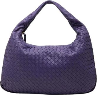 Bottega Veneta Pre-owned Veneta Hobo - Femme - Pre-owned - Violet - Taille: ONE Size