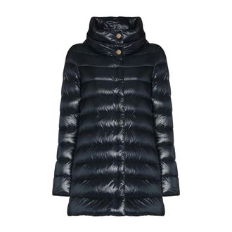 Herno Femme, Manteaux, Bleu, Taille: 36 FR Amelia Down Coat