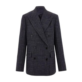 Ferragamo Damen, Jacken, Blau, XSGr&ouml;&szlig;e
