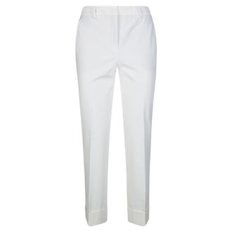 Incotex Nevet Cropped Hosen - - Trousers - Damen - Wei&szlig; - M