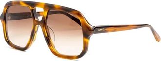Loewe Schmale Sonnenbrille - - Accessories - Damen - Braun - 54 MM