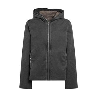Rick Owens Gimp Zipfront JKT - - Sweatshirts & Hoodies - Herren - Grau - S