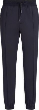 Ermenegildo Zegna Homme, Pantalons, Bleu, Taille: 3XL Joggers en Laine Haute Performance