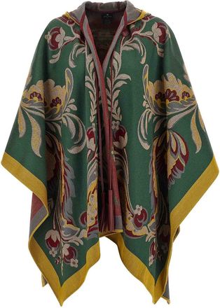 Etro Cape - Vert