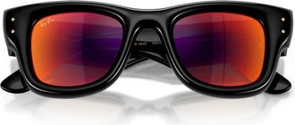 Ray-Ban unisex, Accessoires, Noir, Taille: 50 MM Rb4940 Wayfarer Puffer