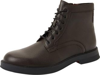 HUGO BOSS Homme Lenner_halb_grlt Bottes de Cheville, Marron foncé, 42 EU