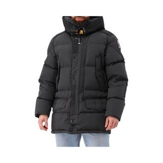 Parajumpers Schwarze Daunenjacke mit einzigartigen Details - - Jackets - Herren - Schwarzk - XL