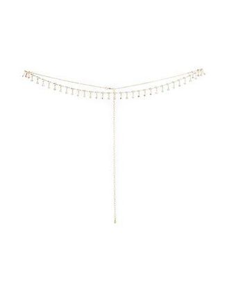 8 by YOOX EMBELLISHED CHAIN WAIST BELT