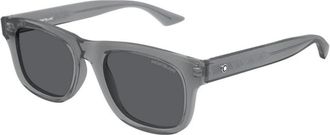 Montblanc Montblanc, Homme, Accessoires, Gris, Taille: 53 MM Mb0421S Lunettes de soleil