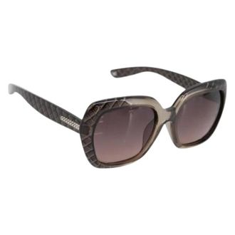 Bottega Veneta Lunettes de soleil Pre-owned - Femme - Pre-owned - Noir - Taille: ONE Size
