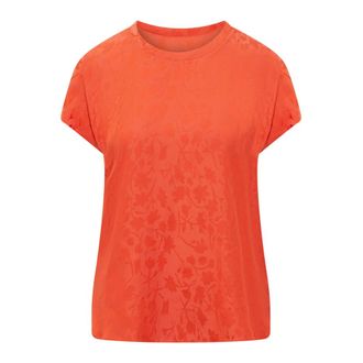 Pinko Kurzarmbluse - - Blouses & Shirts - Damen - Orange - 2XL