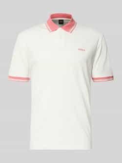 Boss Orange by Hugo Boss Regular Fit Poloshirt aus reiner Baumwolle Modell BLOCKS