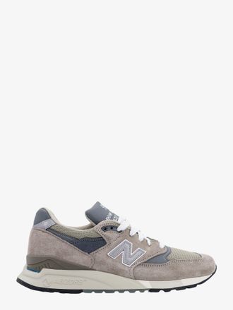 New Balance Suede sneakers with contrasting inserts - NEW BALANCE - gender_Man