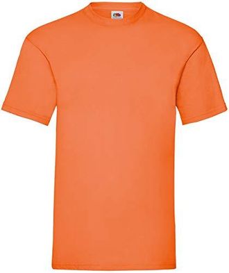 Fruit Of The Loom T-shirt - Homme Orange Arancio S