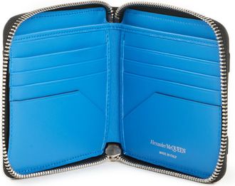 Alexander McQueen Porte-cartes en cuir