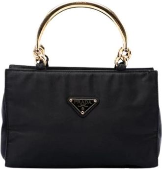 Prada Pre-owned Nylon Handbag - - Pre-owned - Damen - Schwarzk - ONE SIZE