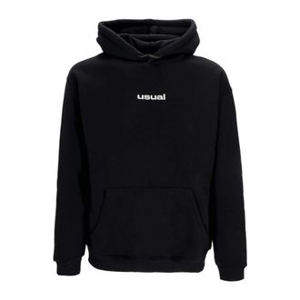Usual Black Crown Langarm-Hoodie - - Sweatshirts & Hoodies - Herren - Schwarzk - XL