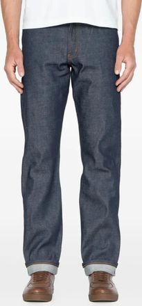 Naked & Famous Denim jean True Guy en coton - Bleu
