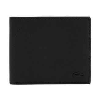 Lacoste Homme, Accessoires, Noir, Taille: ONE Size Portefeuille Classique Homme Protection Rfid