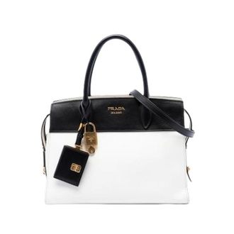 Prada Sac &agrave; main Esplanade Pre-owned - Femme - Pre-owned - Blanc - Taille: ONE Size