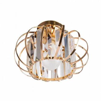 Trade Shop Lustre De Plafond E27 Design Moderne M&eacute;tal Chrome Or Argent Or