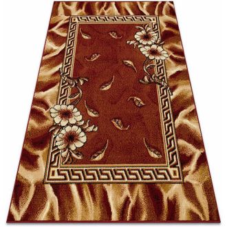 RugsX Teppich bcf Morad trio Klassisches Blumen, Bl&auml;tter - Weinrot red 200x300 cm
