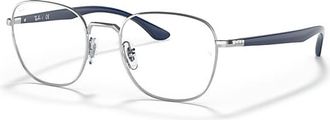 Ray-Ban Rb6477 Optics Silber Fassung Klar Glas 51-19