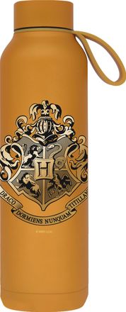 Quokka SOLID X HARRY POTTER | Thermosflasche aus Edelstahl, doppelwandig, mit Aufh&auml;nger | HP HOGWARTS