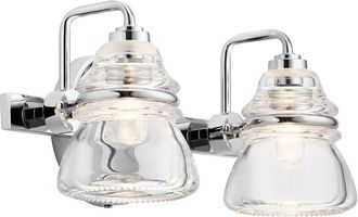 Kichler Kichler - Elstead Talland Applique Salle de Bain Chrome Poli, IP44