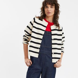 La Redoute Collections Cardigan En Maille Signature Leandre
