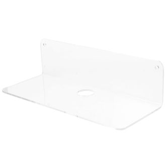 BESPORTBLE Schwebendes Wandregal aus Acryl Transparentes Aufbewahrungsregal Bruchfestes Wandmontiertes Ablagefach f&uuml;r Wohnzimmer B&uuml;ro Schlafzimmer und Badezimmer