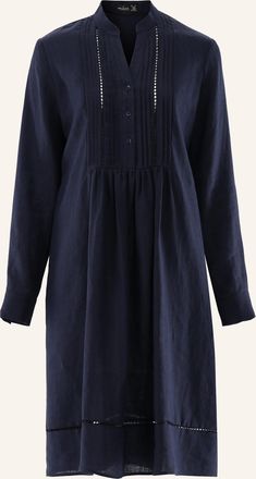 van Laack Van Laack Kleid Modern Fit blau