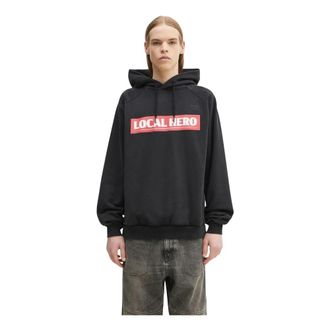 Martine Rose Cotton Sweatshirt Raglan - - Sweatshirts & Hoodies - Herren - Schwarzk - S