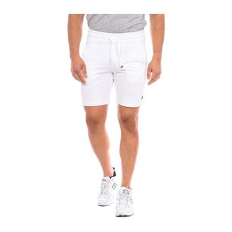 U.S.Polo Association U.s. Polo Assn., Homme, Shorts, Blanc, Taille: 2XL Shorts Bermuda en coton sportif