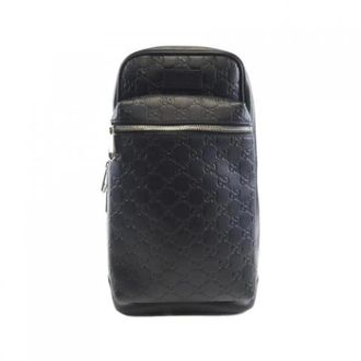 Gucci unisex, Pre-owned, Bleu, Taille: ONE Size Sac bandouli&egrave;re vintage Pre-owned