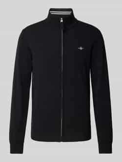 GANT Strickjacke mit Rei&szlig;verschluss