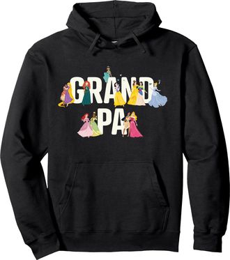 Disney Princess Squad Grandpa Family Trip Vacation Reunion Pullover Hoodie