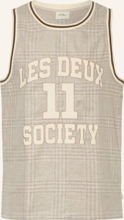 Les Deux Tanktop Mit Leinen weiss