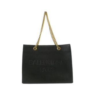 Balenciaga Pre-owned Leder-Tragetasche - - Pre-owned - Damen - Schwarzk - ONE SIZE