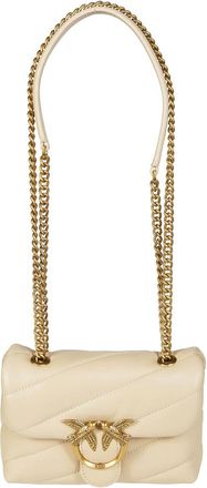 Pinko Pinko, Femme, Sacs, Beige, Taille: ONE Size Love Puff Baby