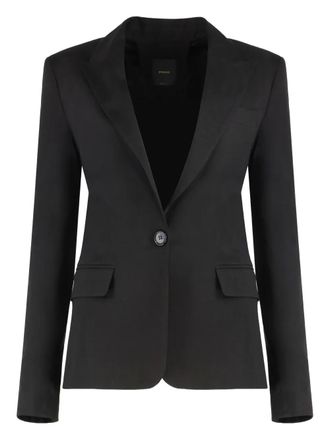 Pinko blazer à découpes - Noir
